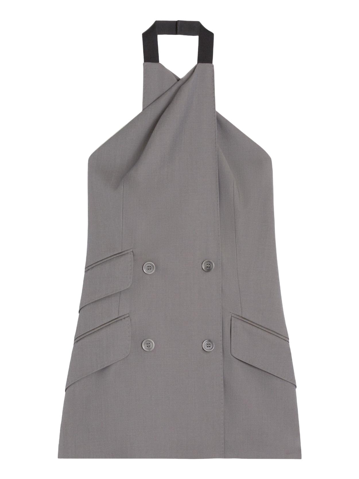 MAX MARA Max Mara Cali Halterneck Sleeveless Blazer